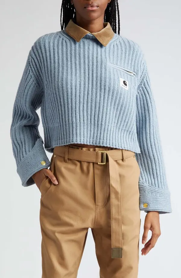 【karamucho00】sacai 21春夏 プリーツ ニット karamucho00様専用】sacai 21春夏 プリーツ ニット 【公式通販】